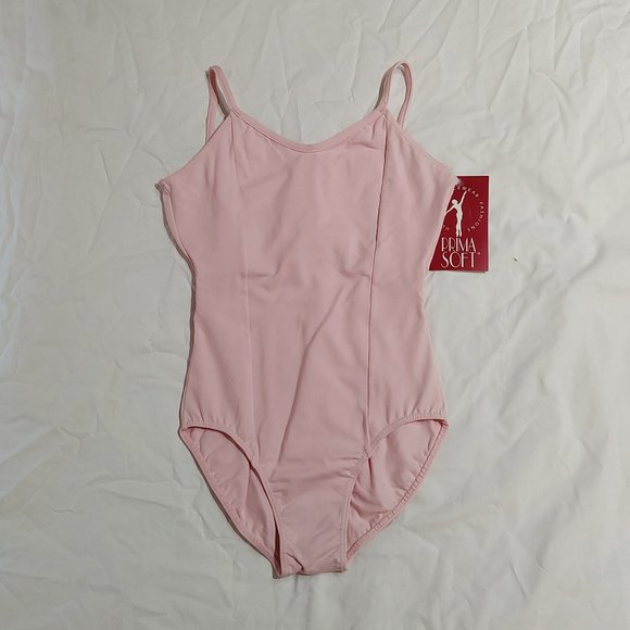 PrimaSoft | Other | Primasoft Pink Princess Seam Camisole Leotard ...